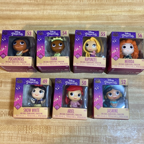 Disney | Toys | Funko Minis Disney Princess 35 7 Out Of 8 Disney ...